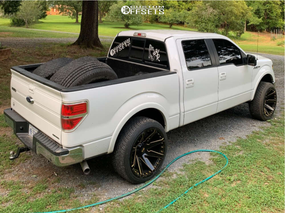 2014 Ford F-150 with 24x12 -44 Xtreme Mudder Xm-301 and 305/50R24 ...