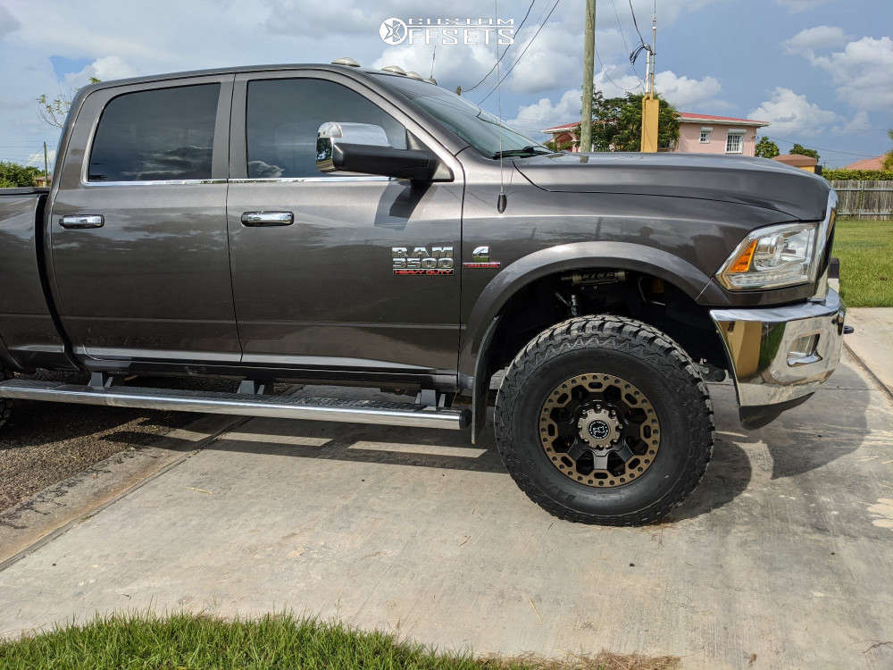 Matte Black Dodge Ram Dually