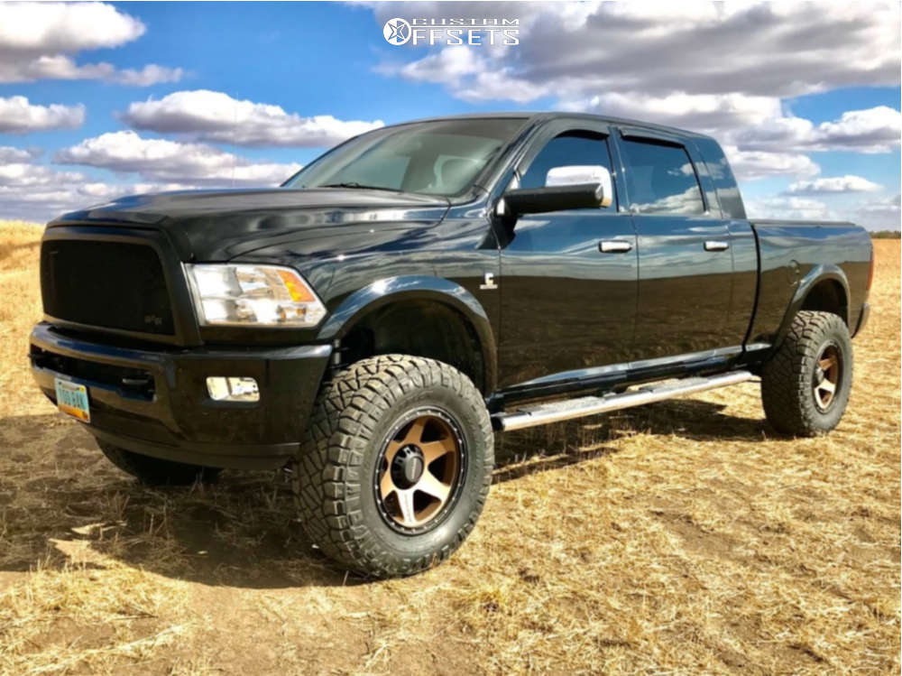 2012 Ram 2500 with 20x10 -25 Method Con6 and 37/13.5R20 Nitto Ridge ...