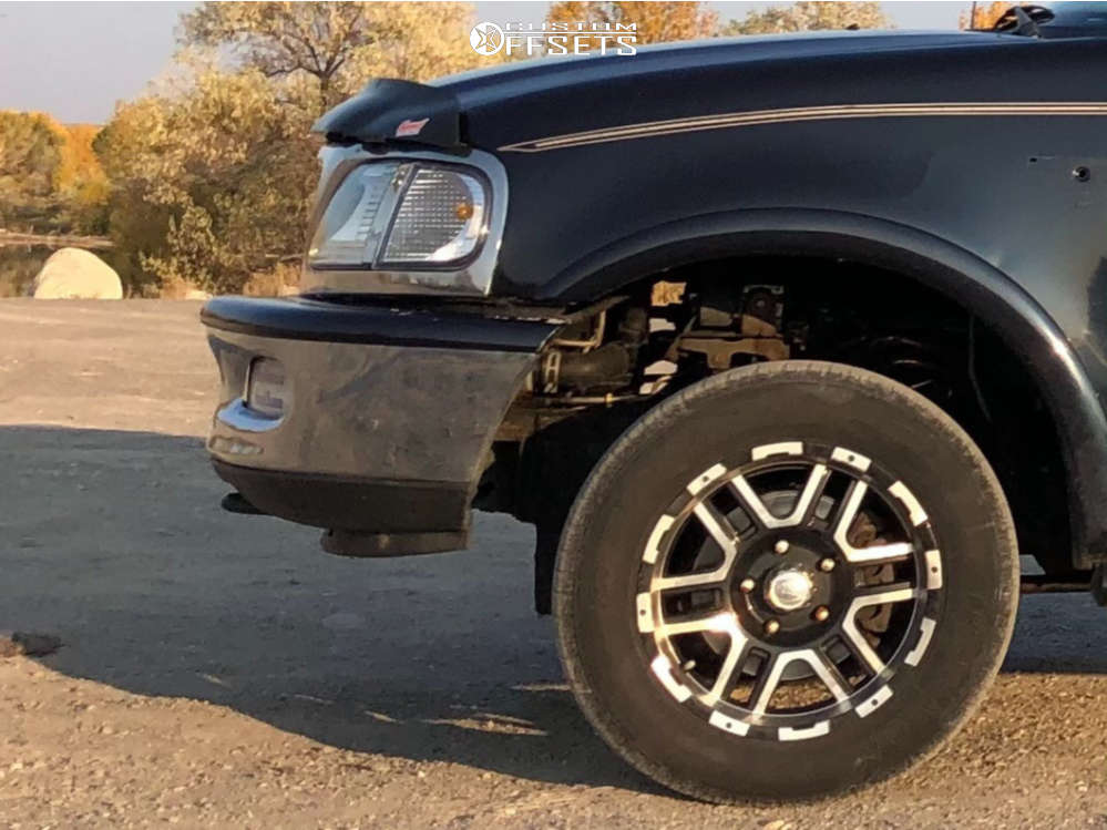 2000 Ford F-150 with 17x9 0 Alloy Ion 179 and 29/9.5R17 Ironman All ...