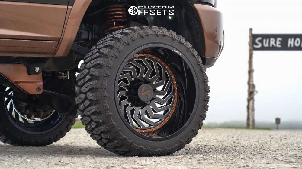 2011 Ram 2500 with 24x14 -81 ARKON OFF-ROAD Crown Series Victory and ...