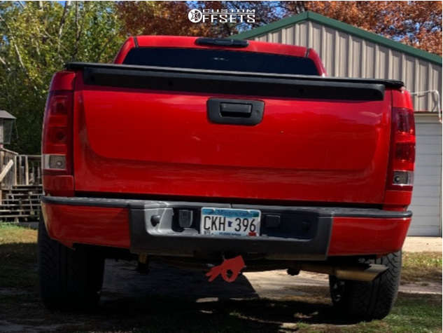 2013 GMC Sierra 1500 with 22x12 -44 Motiv Offroad Morph and 33/12.5R22 ...