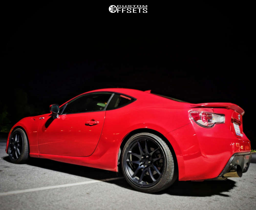2014 Scion FR-S with 18x8.5 44 Rota Torque and 215/40R18 Achilles Atr ...
