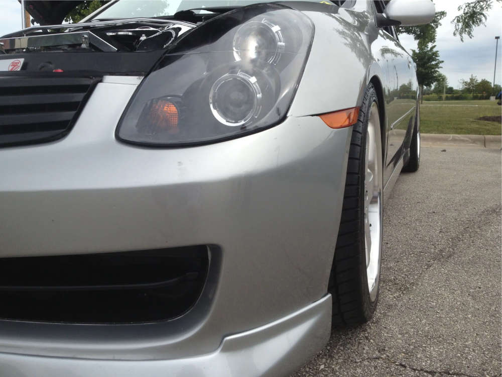 2004 INFINITI G35 with 19x8.5 20 Axis Milano and 245/35R19 Achilles Atr ...