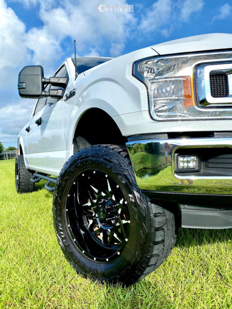 2018 Ford F-150 with 20x10 -25 HD Caliber and 35/12.5R20 Toyo Tires ...