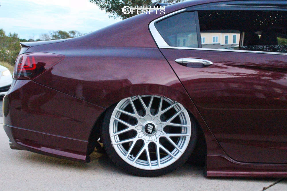 2013 Honda Accord with 19x8.5 35 Rotiform Rse and 225/35R19 Nankang Ns ...