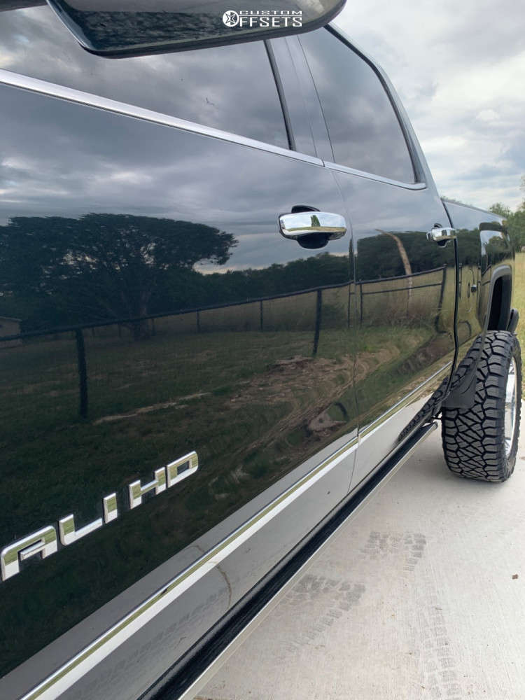 2019 GMC Sierra 2500 HD with 22x10 -25 American Force Trax Ss and 35/12 ...