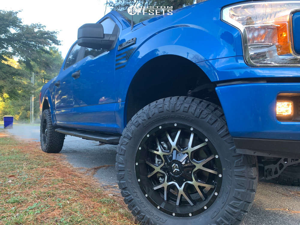 2019 Ford F-150 with 20x9 18 Dropstars 645mb and 35/12.5R20 Nitto Ridge ...