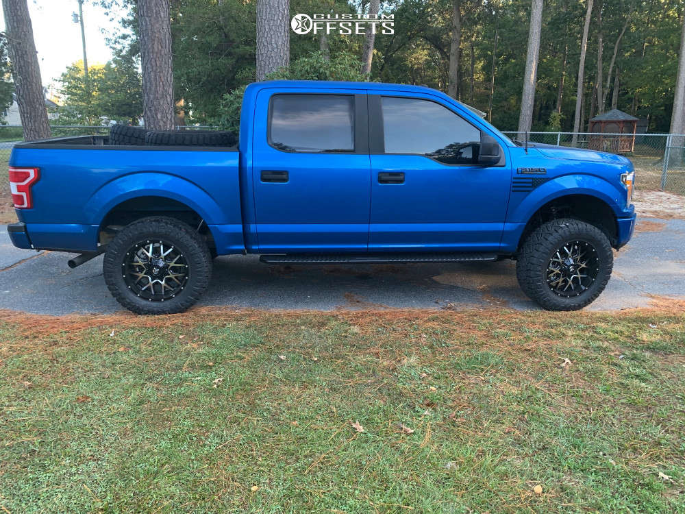 2019 Ford F-150 with 20x9 18 Dropstars 645mb and 35/12.5R20 Nitto Ridge ...