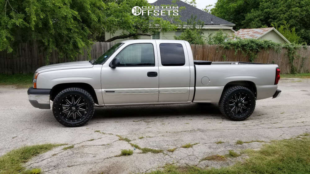 2004 Chevrolet Silverado 1500 with 20x9 0 XF Offroad Xf-219 and 305 ...