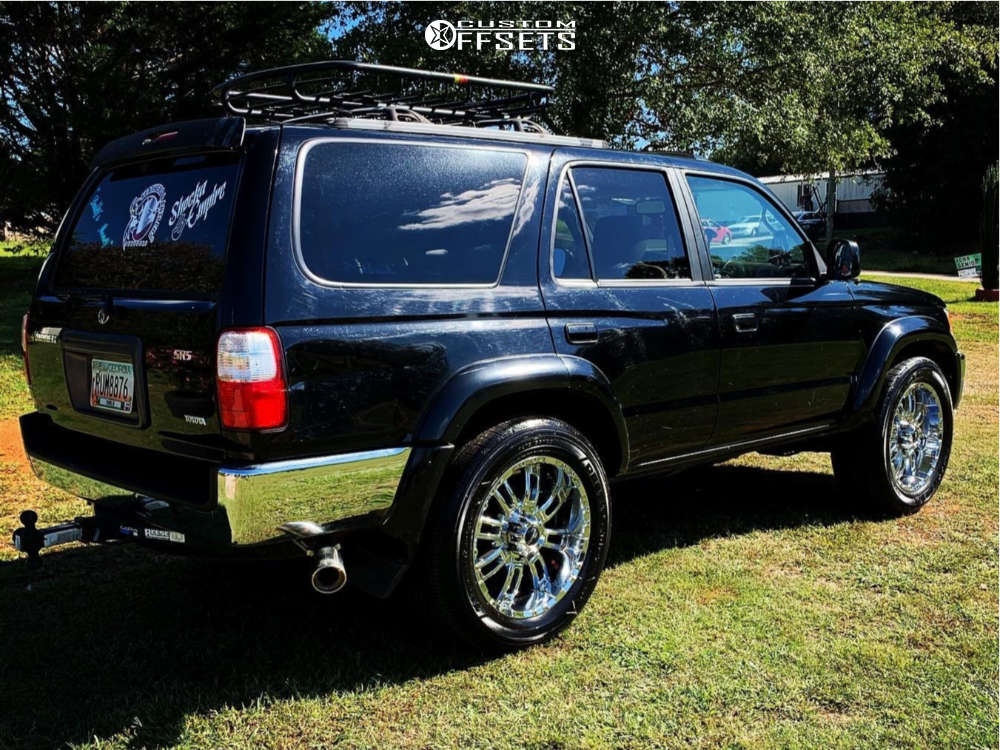 2001 Toyota 4Runner with 20x9 -12 Incubus Crusher and 275/55R20 ...