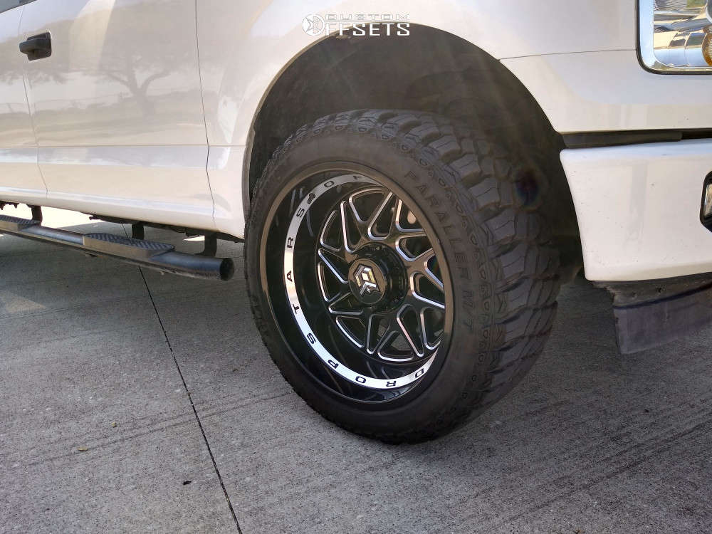 2017 Ford F-150 with 22x12 -44 Dropstars 657bm and 33/12.5R22 Atlas ...