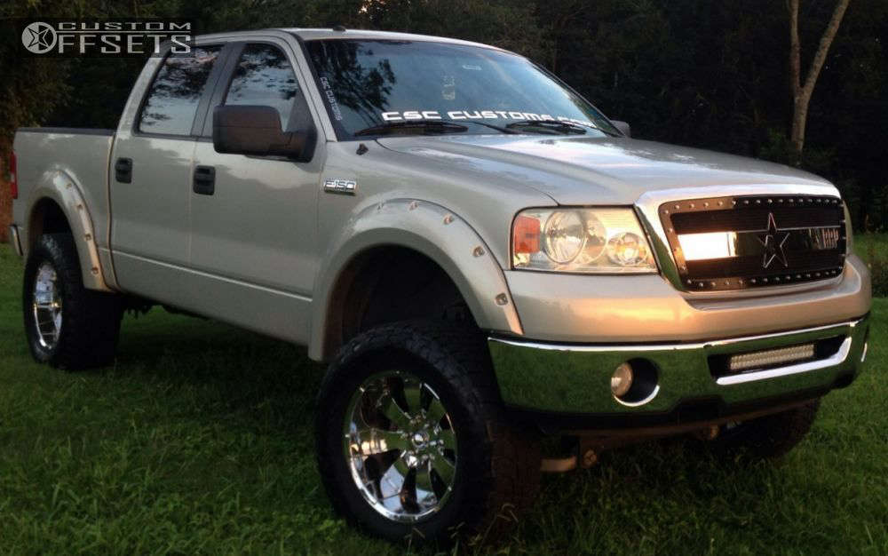 2006 Ford F-150 with 20x10 -24 Mazzi Hulk and 35/12.5R20 Nitto Terra ...