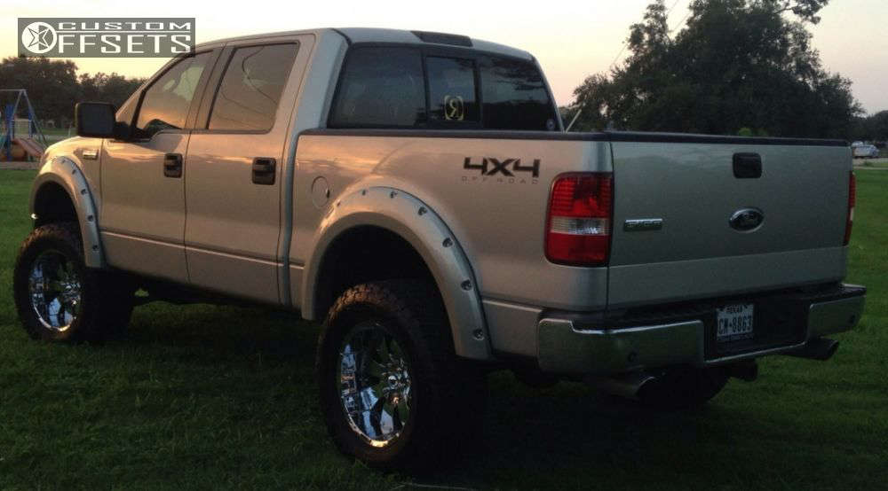 2006 Ford F-150 with 20x10 -24 Mazzi Hulk and 35/12.5R20 Nitto Terra ...