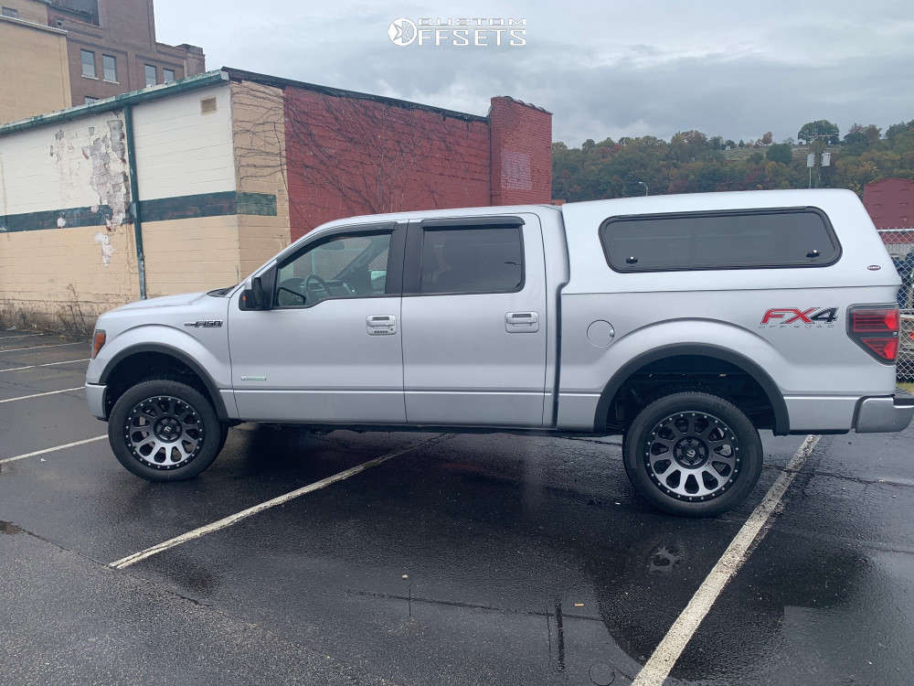 2012 Ford F-150 with 20x10 -18 Fuel Vector and 33/9.5R20 Michelin Ltx A ...