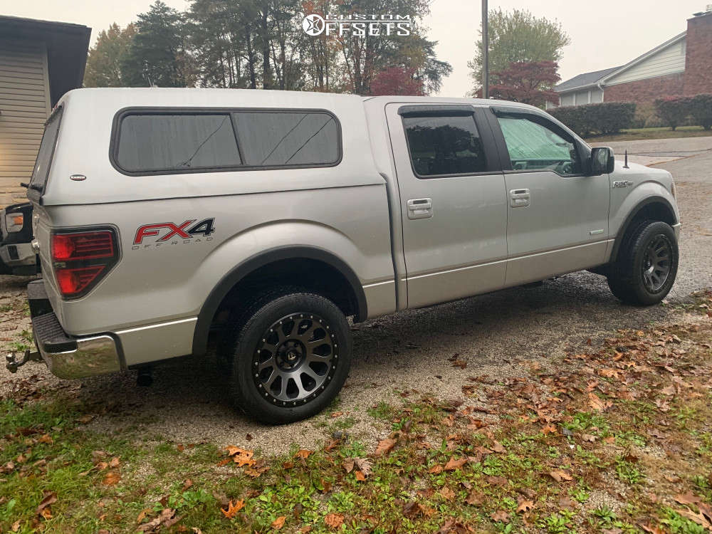 2012 Ford F-150 with 20x10 -18 Fuel Vector and 33/9.5R20 Michelin Ltx A ...