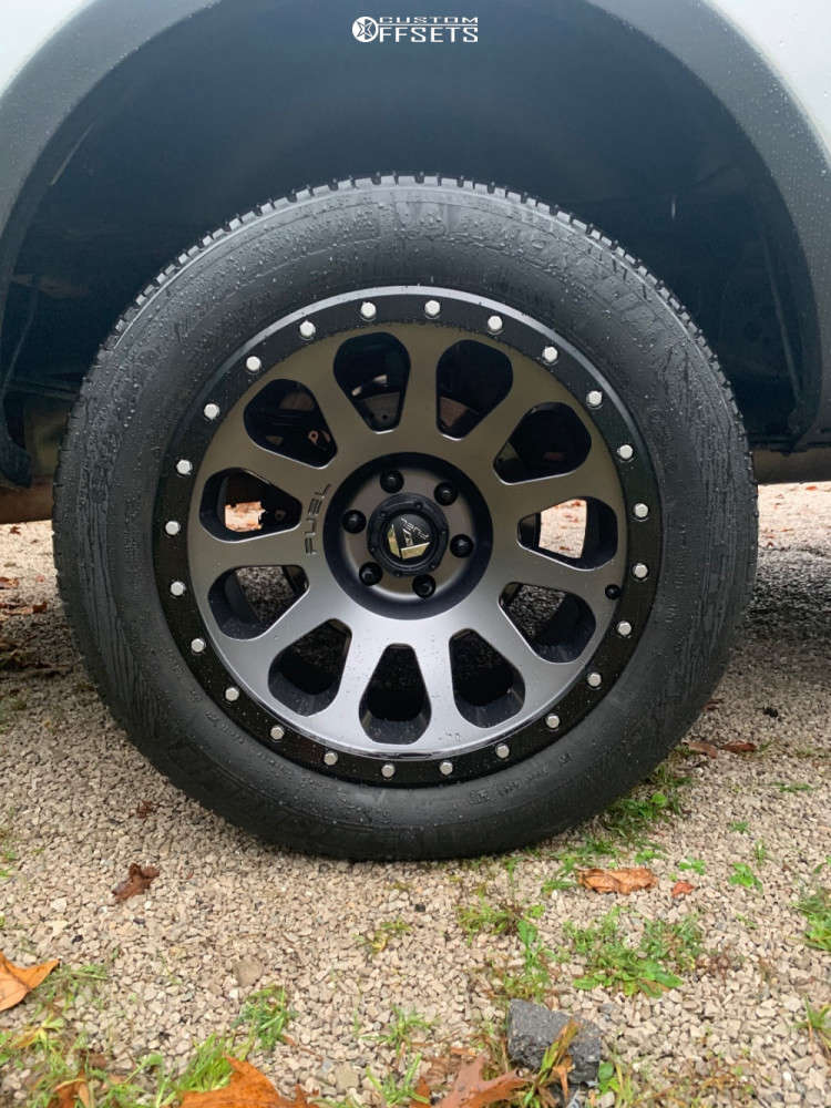 2012 Ford F-150 with 20x10 -18 Fuel Vector and 33/9.5R20 Michelin Ltx A ...