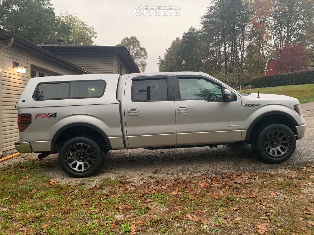 2012 Ford F-150 with 20x10 -18 Fuel Vector and 33/9.5R20 Michelin Ltx A ...