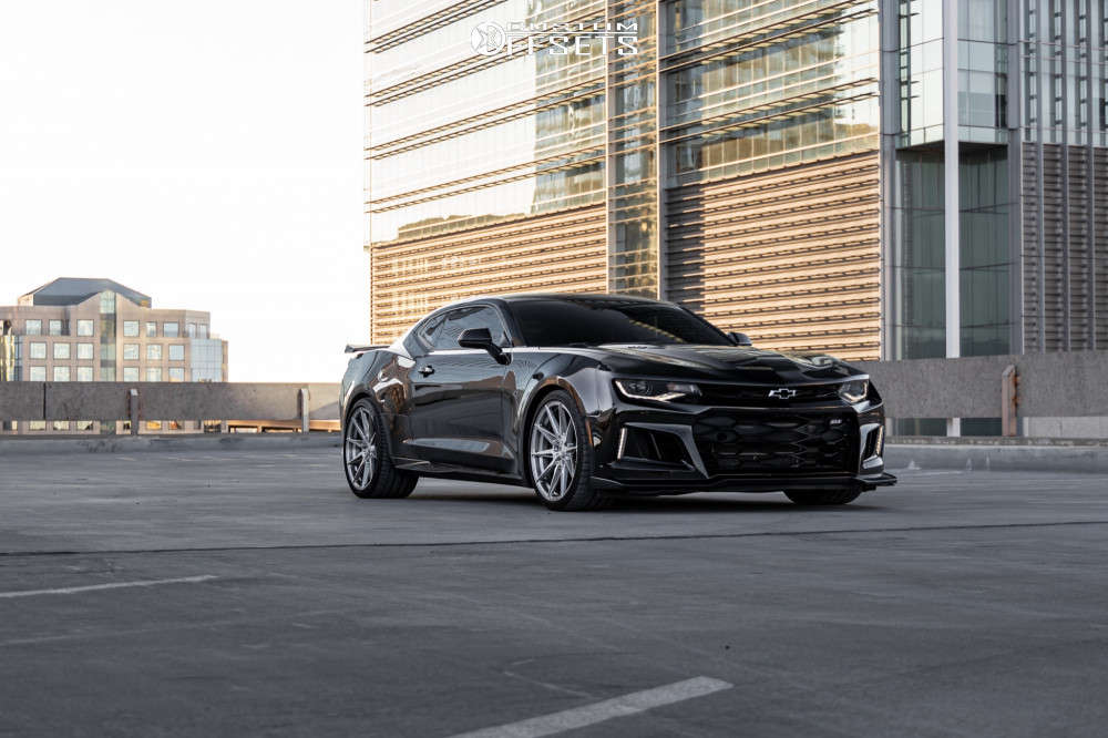 2017 Chevrolet Camaro with 20x10.5 23 ADV.1 ADV5.0 Flowspec and 285 ...