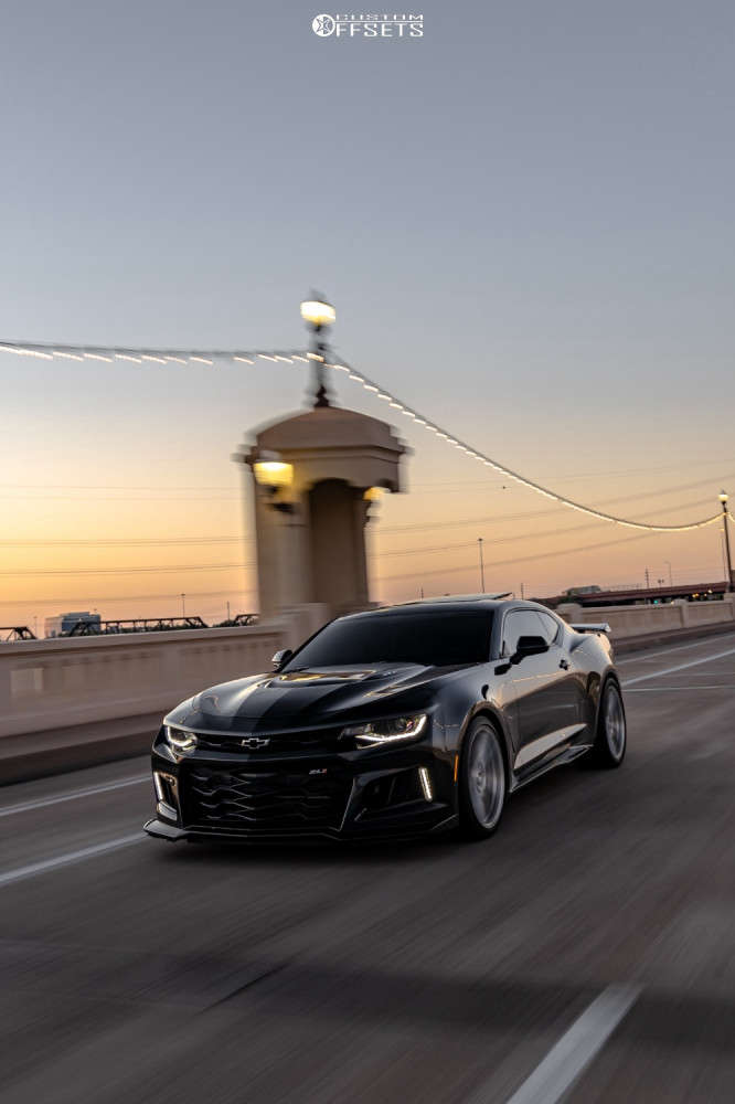 2017 Chevrolet Camaro with 20x10.5 23 ADV.1 ADV5.0 Flowspec and 285 ...