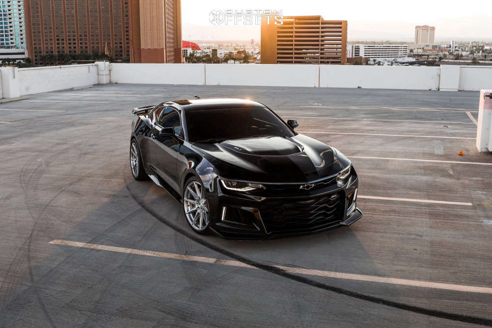 2017 Chevrolet Camaro with 20x10.5 23 ADV.1 ADV5.0 Flowspec and 285 ...