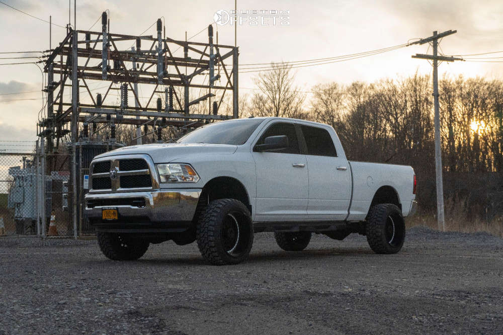 2016 Ram 2500 with 22x12 -51 ARKON OFF-ROAD Crown Series Triumph and 33 ...