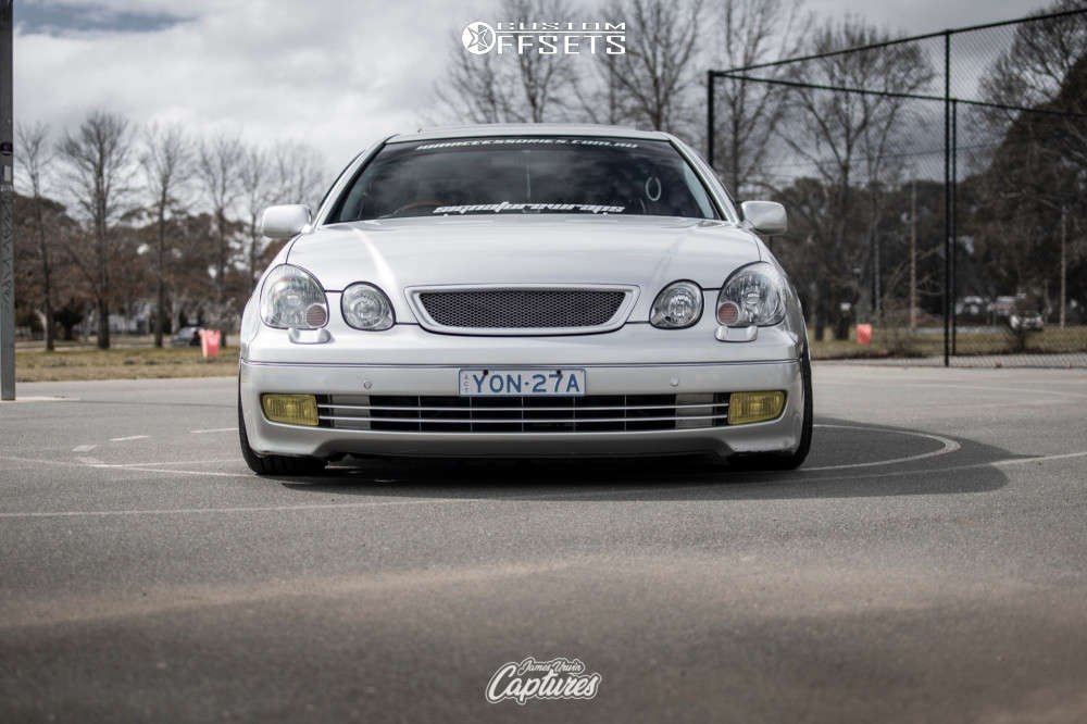 2003 Lexus GS300 with 19x9.5 12 SSR Professor Ms3 and 225/35R19 ...