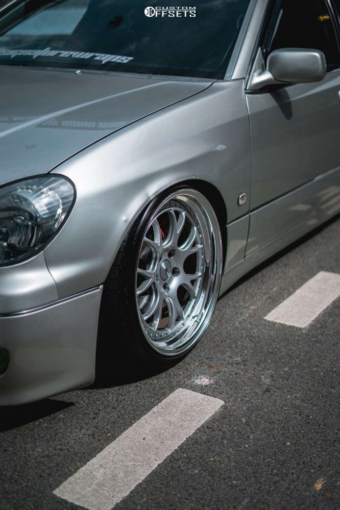 2003 Lexus GS300 with 19x9.5 12 SSR Professor Ms3 and 225/35R19 ...