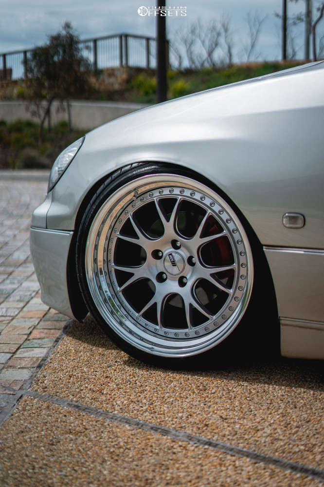 2003 Lexus GS300 with 19x9.5 12 SSR Professor Ms3 and 225/35R19 ...