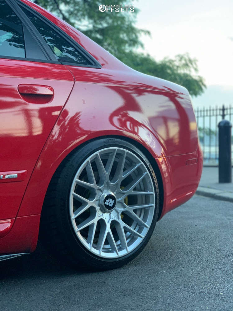 2008 Audi A4 Quattro with 18x9.5 35 Rotiform Rse and 245/35R18 Michelin ...