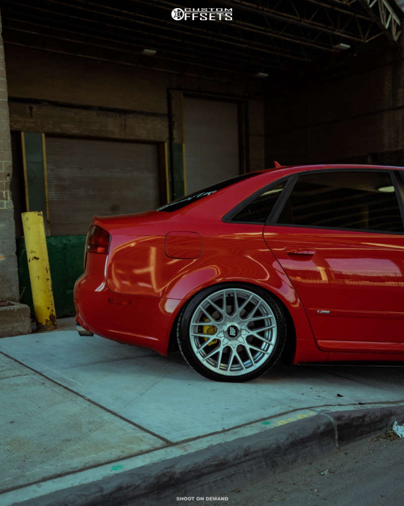2008 Audi A4 Quattro with 18x9.5 35 Rotiform Rse and 245/35R18 Michelin ...