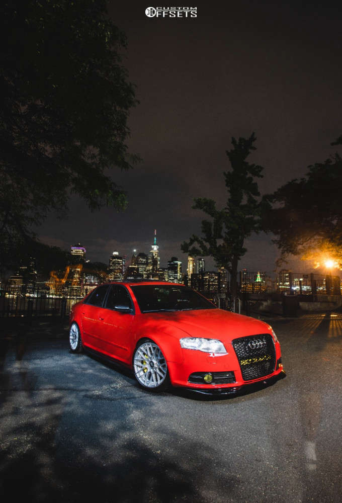 2008 Audi A4 Quattro with 18x9.5 35 Rotiform Rse and 245/35R18 Michelin ...