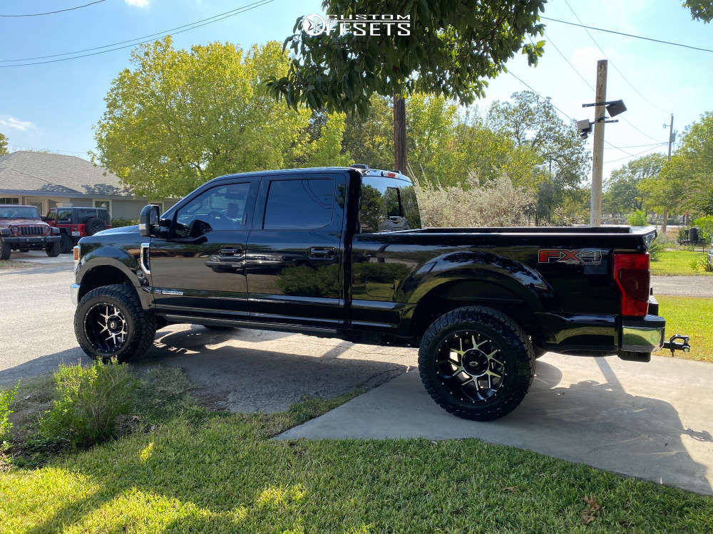 2020 Ford F-250 Super Duty with 20x12 -51 Vision Sliver and 35/12.5R20 ...