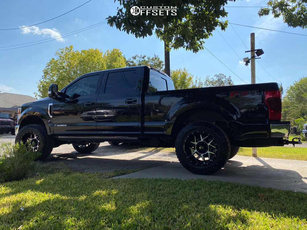 2020 Ford F-250 Super Duty with 20x12 -51 Vision Sliver and 35/12.5R20 ...