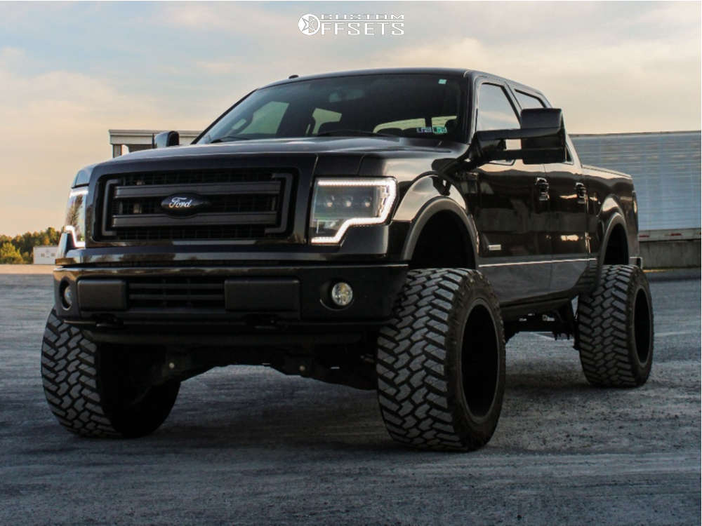 2013 Ford F-150 with 22x14 -76 Fuel Nuts and 375/45R22 Nitto Trail ...