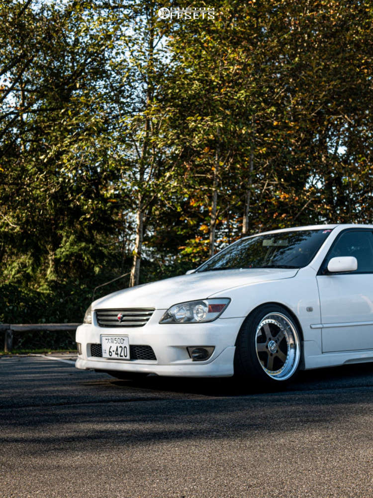 2002 Lexus IS300 with 17x9.5 6 Panasport C5c and 225/45R17 Ironman ...