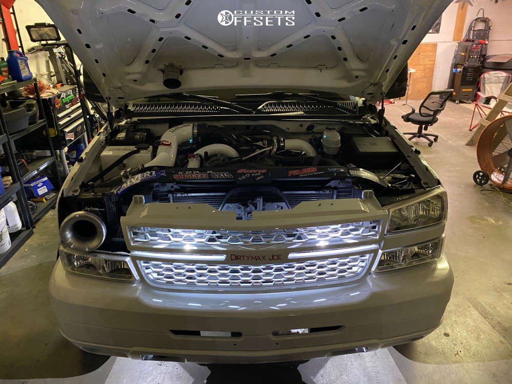 2007 Chevrolet Silverado 2500 HD Classic with 20x10 -48 KMC Km235 and ...