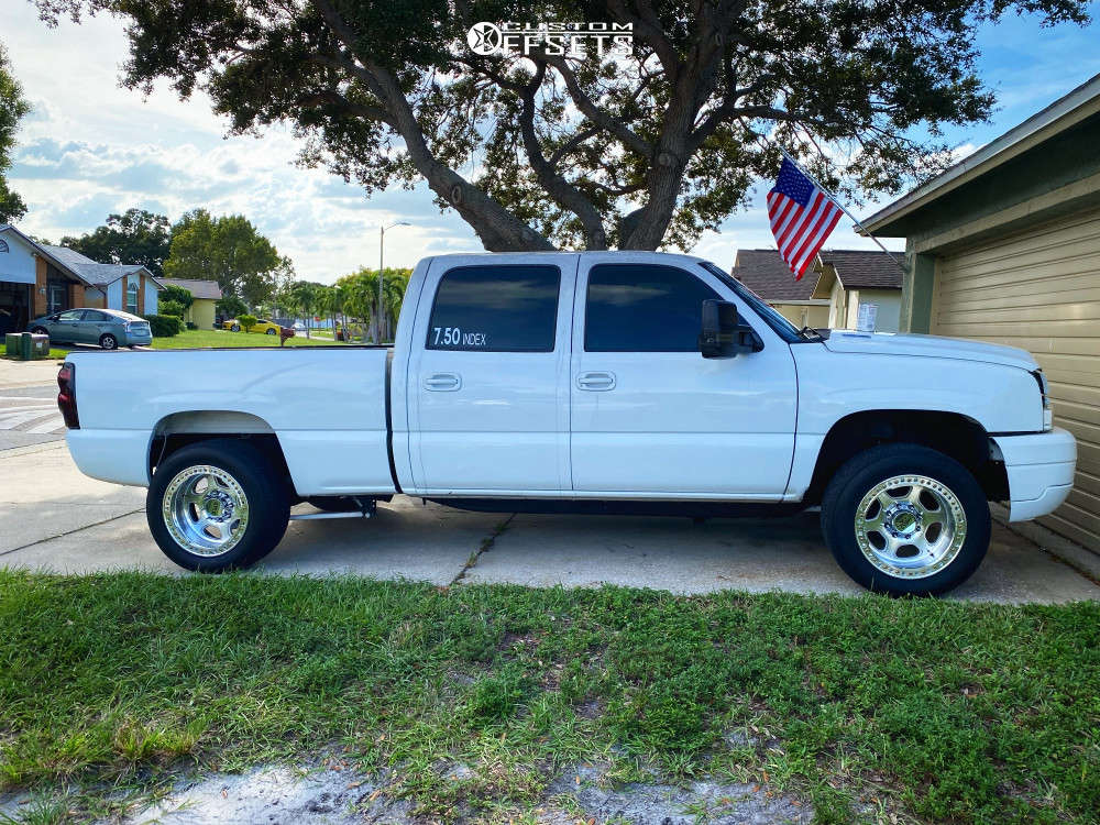 2007 Chevrolet Silverado 2500 HD Classic with 20x10 -48 KMC Km235 and ...