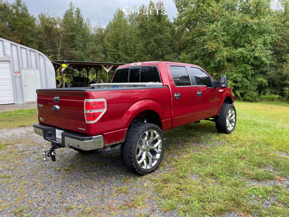 2014 Ford F-150 with 26x10 24 Factory Reproductions Fr59 and 37/13.5R26 ...