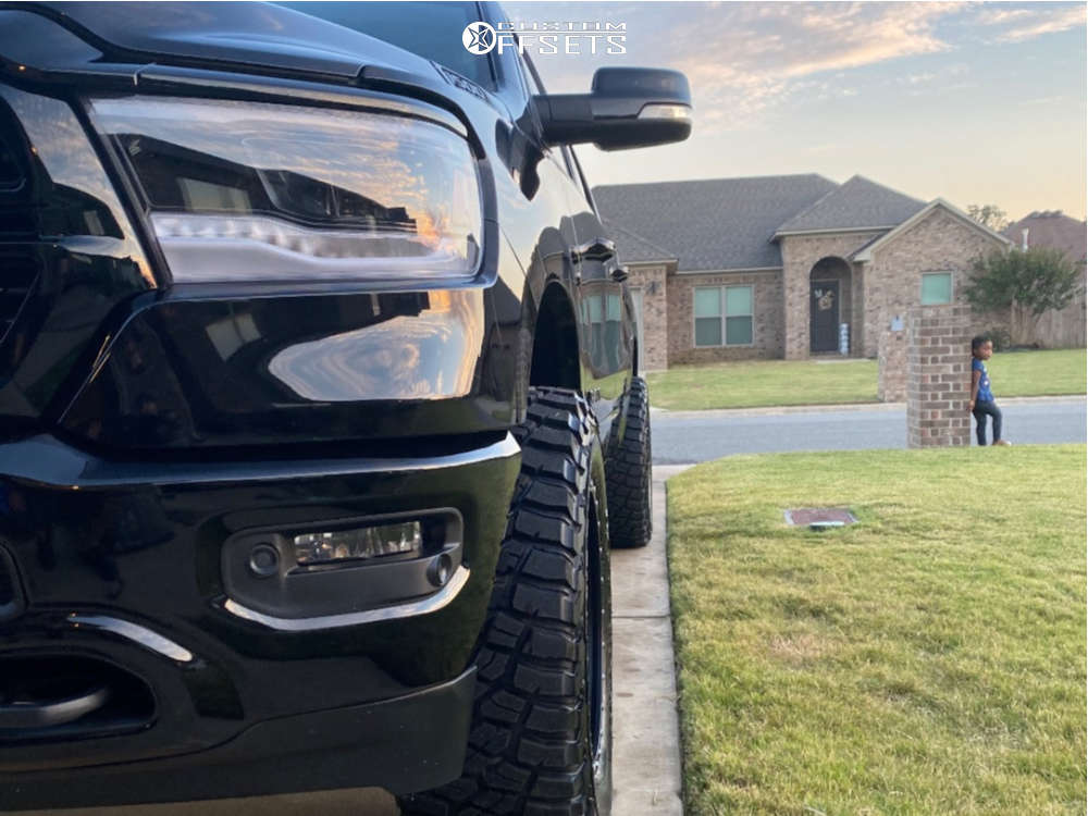 2020 Ram 1500 with 20x10 -24 Method Mr605 and 295/60R20 BFGoodrich Mud ...