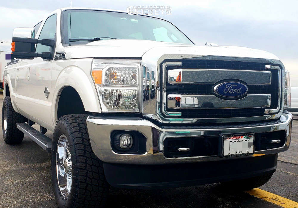 2016 Ford F-350 Super Duty with 20x9 0 Raceline Assault and 295/65R20 ...