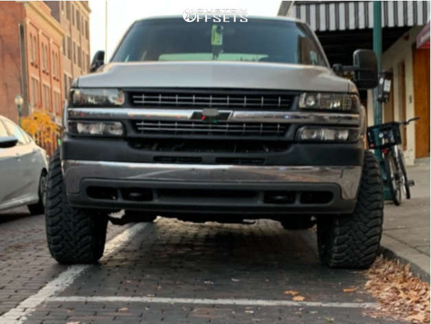 2002 Chevrolet Silverado 2500 HD with 20x12 -44 Axe Offroad Artemis and ...
