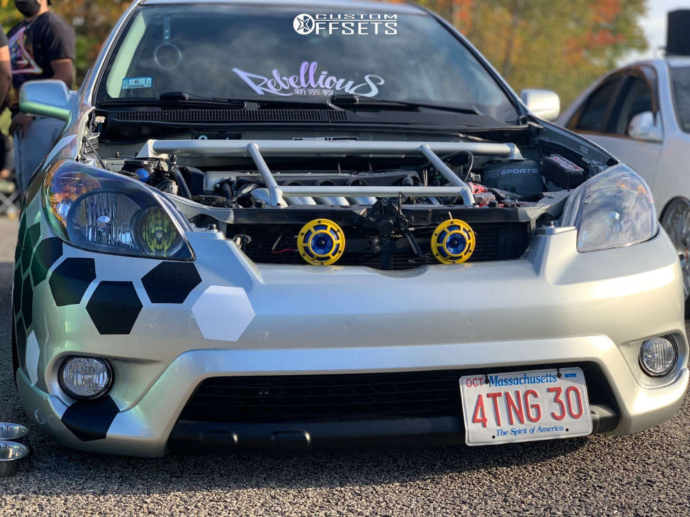 2003 Toyota Matrix with 18x9.5 20 Revolve Apvd No 1219 and 225/35R18 ...