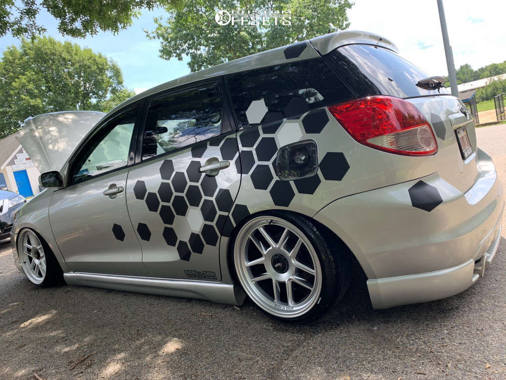 2003 Toyota Matrix with 18x9.5 20 Revolve Apvd No 1219 and 225/35R18 ...