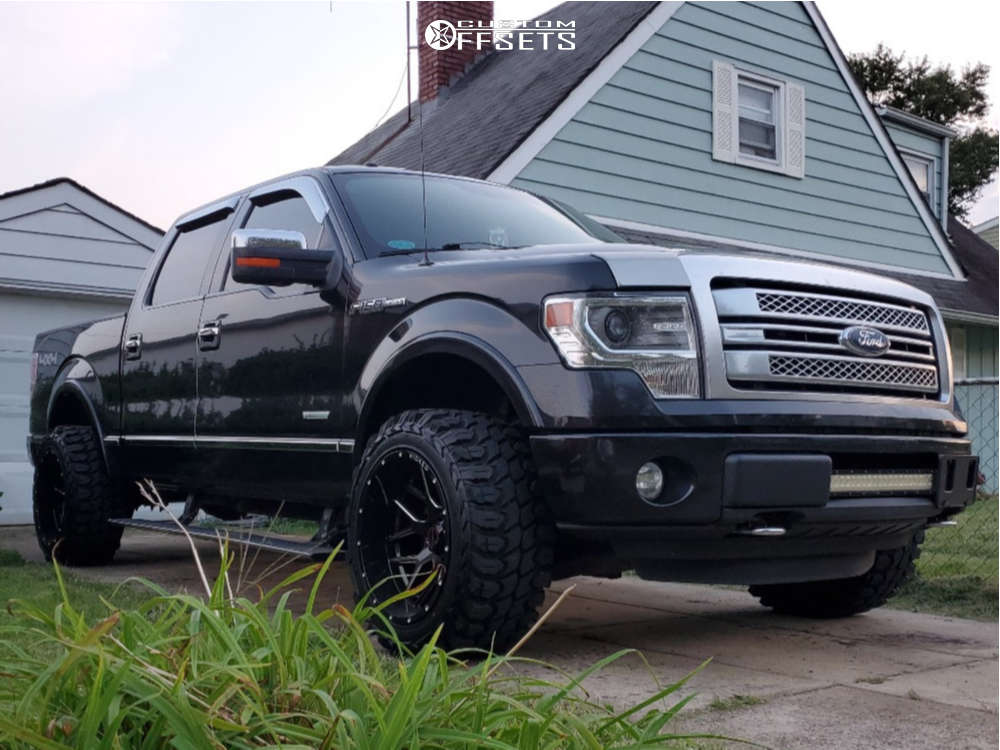 2013 Ford F-150 with 20x12 -44 Wicked Offroad W903 and 33/12.5R20 ...