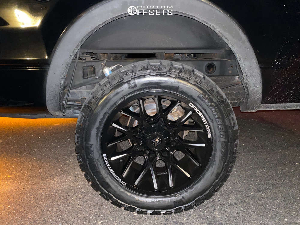 2008 Ford F-150 with 20x10 -44 Dropstars 654bm and 33/12.5R20 General ...