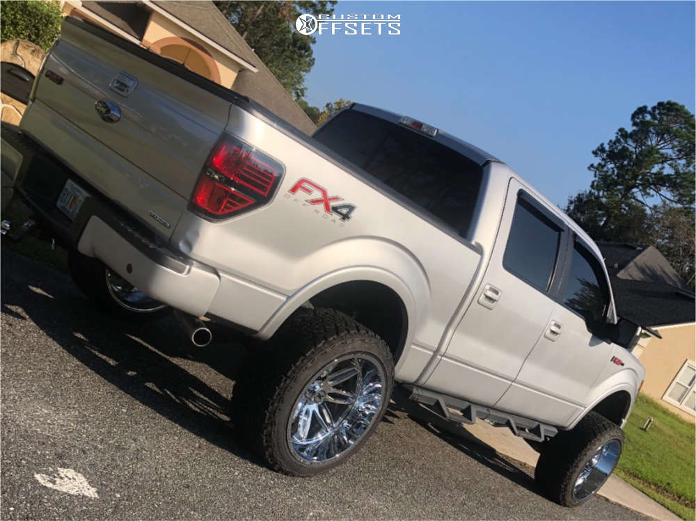 2013 Ford F-150 with 24x14 -76 Xtreme Force Xf5 and 35/13.5R24 Venom ...