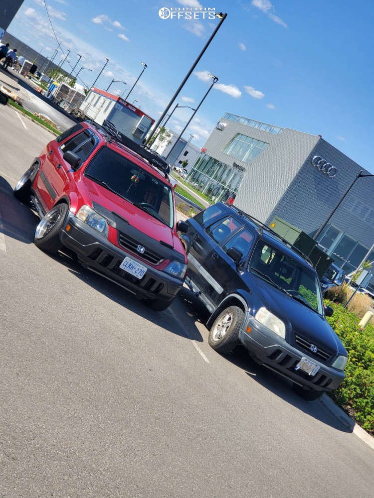 2001 Honda CR-V with 17x9 20 MST Mt07 and 205/40R17 General Gmax and ...