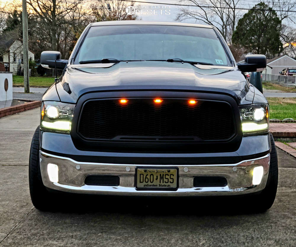 2018 Ram 1500 Super Aggressive 3"-5" Stock | Custom Offsets