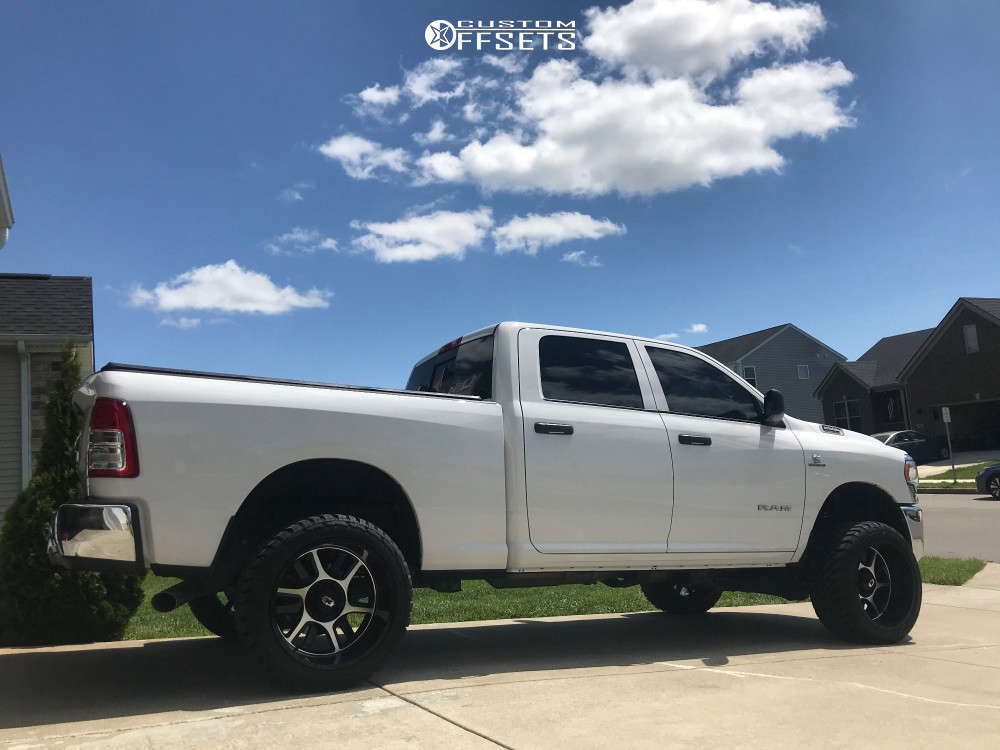 2019 Ram 2500 with 22x12 -51 Vision Split and 33/12.5R22 Arroyo ...